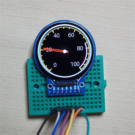 安価な円形ディスプレイgc9a01を使った外付けメーターmh Et Live Minikit For Esp32使用 Ni Community