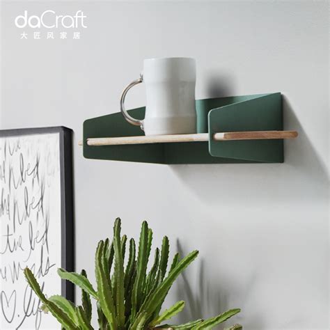 大匠风北欧房间墙上创意海鸥置物架卧室ins风马卡龙挂墙装饰壁挂 虎窝淘