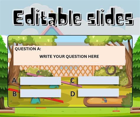 Race Game I Powerpoint Game I Interactive Powerpoint Template I Customizable Powerpoint Game I