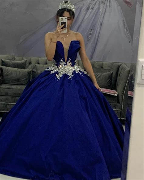 Pin De Isabel Draiman En Azul Xv Marino Turquesa Rey Vestidos