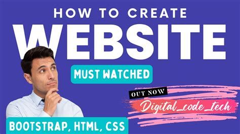 Bootstrap How To Create Website Navbar Using Bootstrap Responsive Website Tutorial Youtube