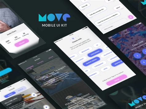 Move Ios Ui Kit Free Sketch Resource Sketch Elements