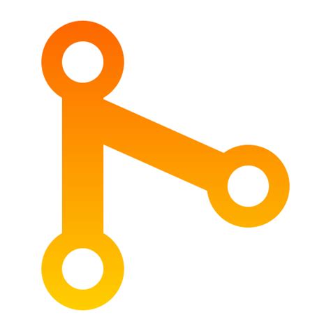 Git Generic Flat Gradient Icon