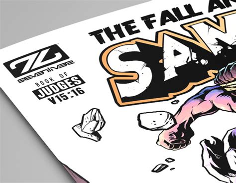 Samson Comic Book Cover Behance