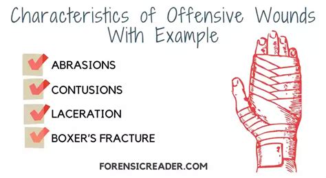 Offensive Vs Defensive Wounds Forensic Injury And Importance