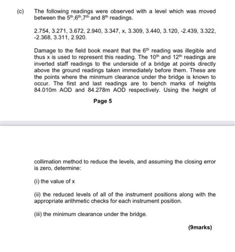 Solved Question With Marks In Total For This Question Chegg