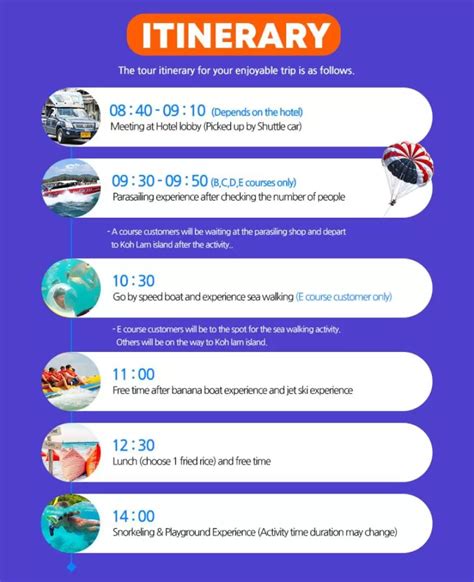 코란섬 일일 투어 파타야 출발 스노클링과 워터 슬라이딩을 즐기는 완벽한 일정 Funbooky