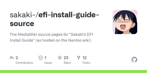 Github Sakaki Efi Install Guide Source The Mediawiki Source Pages For Sakakis Efi Install