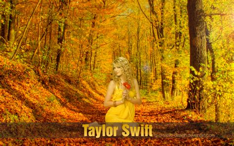 Taylor Swift In The Forest By G Creative Design On Deviantart