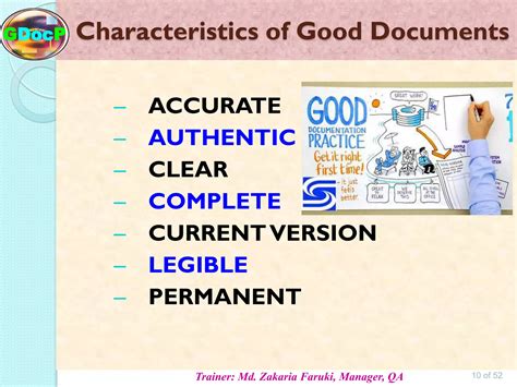 Good Documentation Practice Gdocppdf