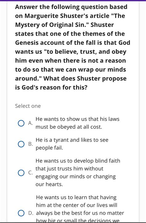 Solved Answer the following question based on Marguerite | Chegg.com