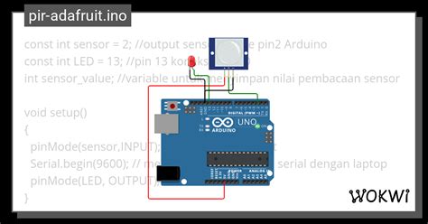Pir Adafruit Ino Wokwi ESP32 STM32 Arduino Simulator