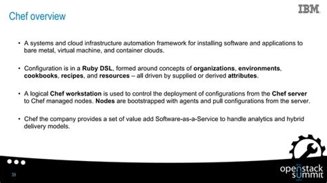Caps Whats Best For Deploying And Managing Openstack Chef Vs