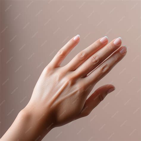 Premium Photo Photo Of A Very Pretty Woman Hand With