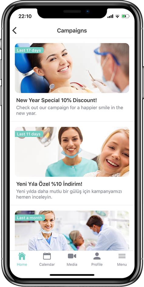 Medical Hospital Mobile App Template With React Native By Huseyinozer