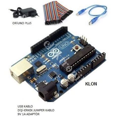 Arduino Uno Plus Başlangıç Seti