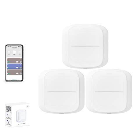 Ihseno Zigbee30 Smart Switch 2 Gang Zigbee Double Smart Light Switch