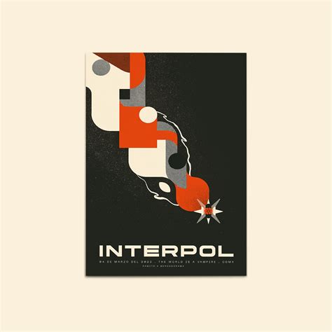 Interpol Live At Twiav Behance