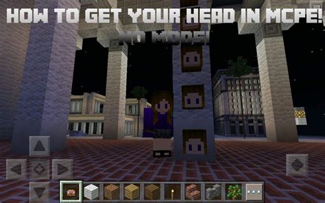 How To Get Your Head In Mcpe No Mods Minecraft Amino