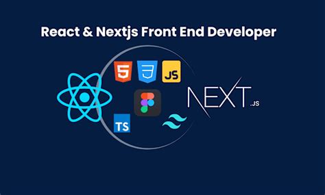 be a frontend developer reactjs and nextjs with tailwind css
