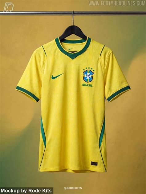 Brazil 2026 World Cup Home Kit Leaked Exclusive Launch Date Footy