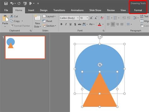Shape Subtract Command In PowerPoint For Windows