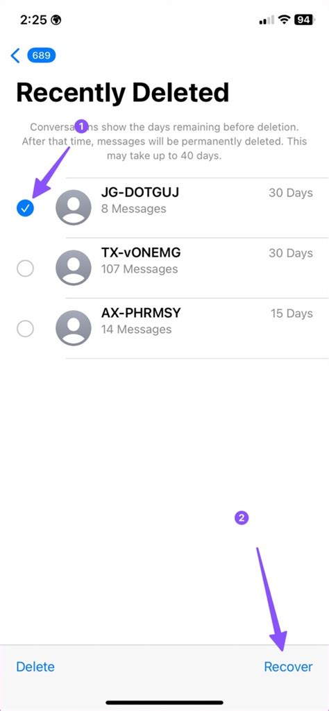 5 Ways To Retrieve Deleted Text Messages On Iphone Guiding Tech