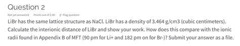 Solved Question Not Yet Answered Points Out Of P Flag Chegg