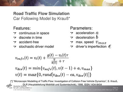Ppt Sumo Simulation Of Urban Mobility An Open Source Traffic Simulation Problems And