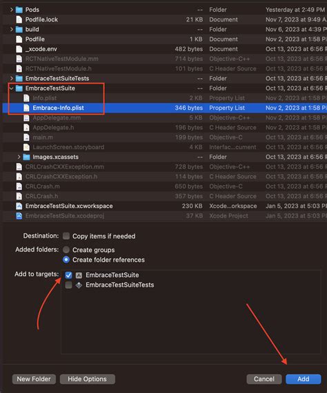 Adding The Embrace Sdk Embrace Documentation