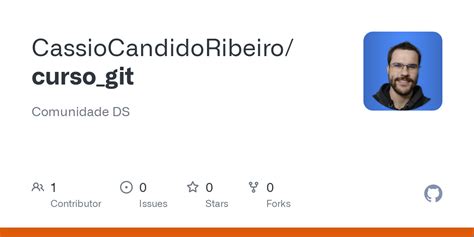 GitHub CassioCandidoRibeiro Curso Git Comunidade DS