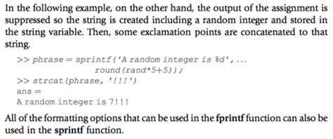 Matlab Chapter 7 Flashcards Quizlet