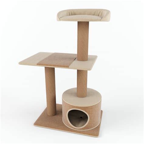 Cat Tree Free 3d Models Download Free3d
