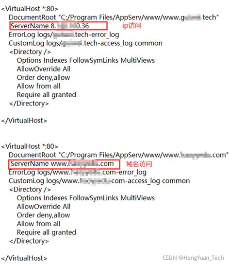 Apache配置域名和ip同时访问 解决方案apache两个vhost都设置域名访问用ip为什么还能访问 Csdn博客