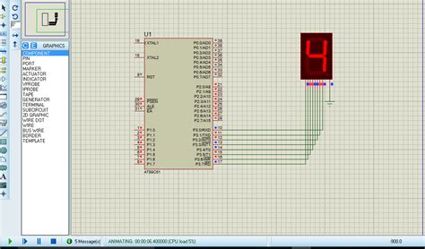 INTERFACING SEVEN SEGMENT DISPLAY WITH C