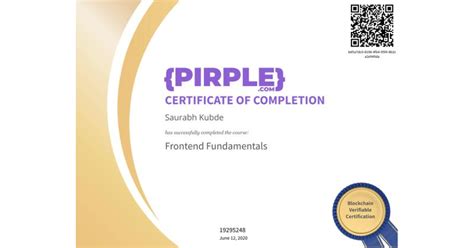 saurabh kubde on linkedin completed fundamentals frontend