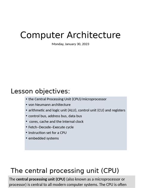 computer architecture pdf central processing unit computer data
