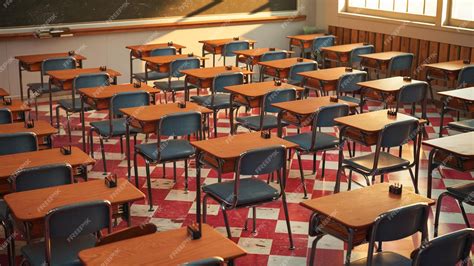The Interior Of Classroom Modern Class Room Old Class Room3d Rendering Premium Ai Generated Image The Interior Of Classroom Modern Class Room Old Class Room3d Rendering Premium Ai Generated Image