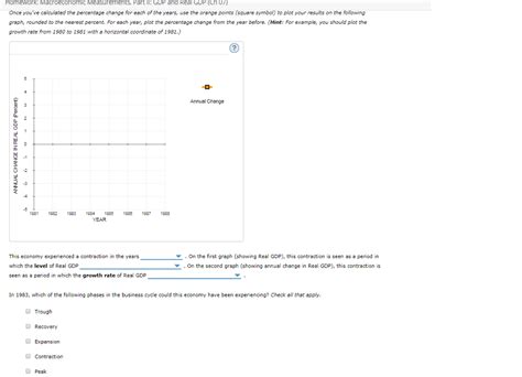 Solved Homework Macroeconomic Measurements Part Ll Gdp