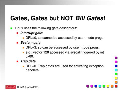 Ppt The Linux Kernel Signals And Interrupts Powerpoint Presentation