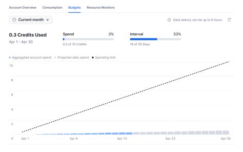 snowflake in a nutshell cost optimization tip for budgets dan galavan