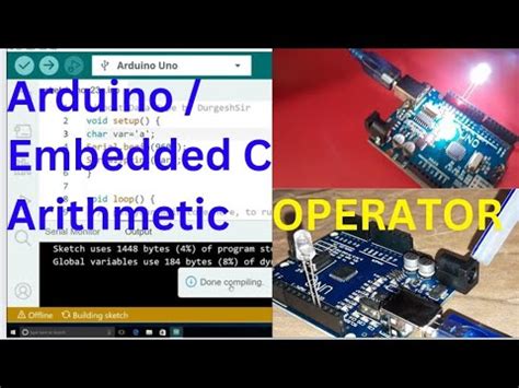 Arduino Arithmetic Operators #arduino #arduinouno #arduinoprogramming # ...
