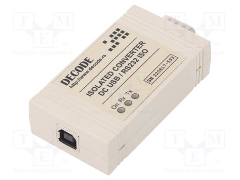 Usbrs232 Iso Decode Converter