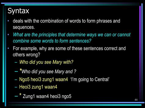 PPT Introduction To Cognitive Science Linguistics Segment PowerPoint Presentation ID