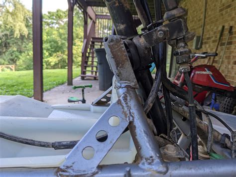 2004 400EX Frame Issue Bent Steering Stem Mount | Honda TRX ATV Forum