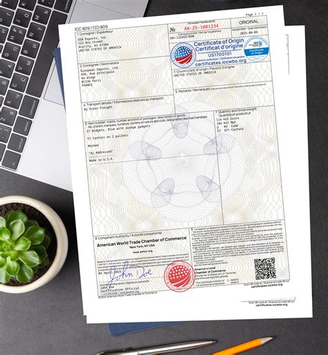 Find Chamber For U S Export Certificates Origin Free Sale — Chamber