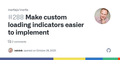 make custom loading indicators easier to implement · issue 288