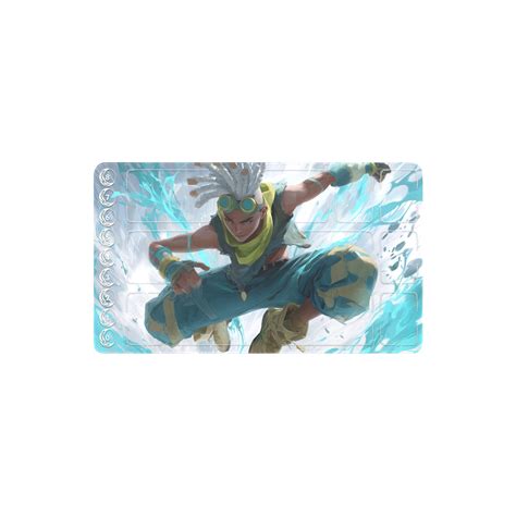 Riftbound Playmat Ekko Borderless Tcgplaimats