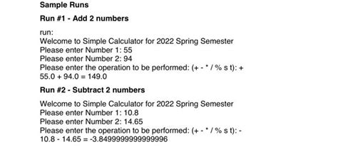 Solved Your Job Is To Build A Calculator That Will Add Chegg