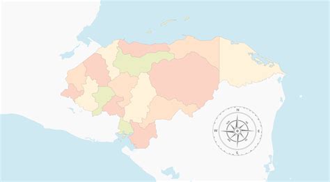 División Política Actual Honduras Espaciohonduras